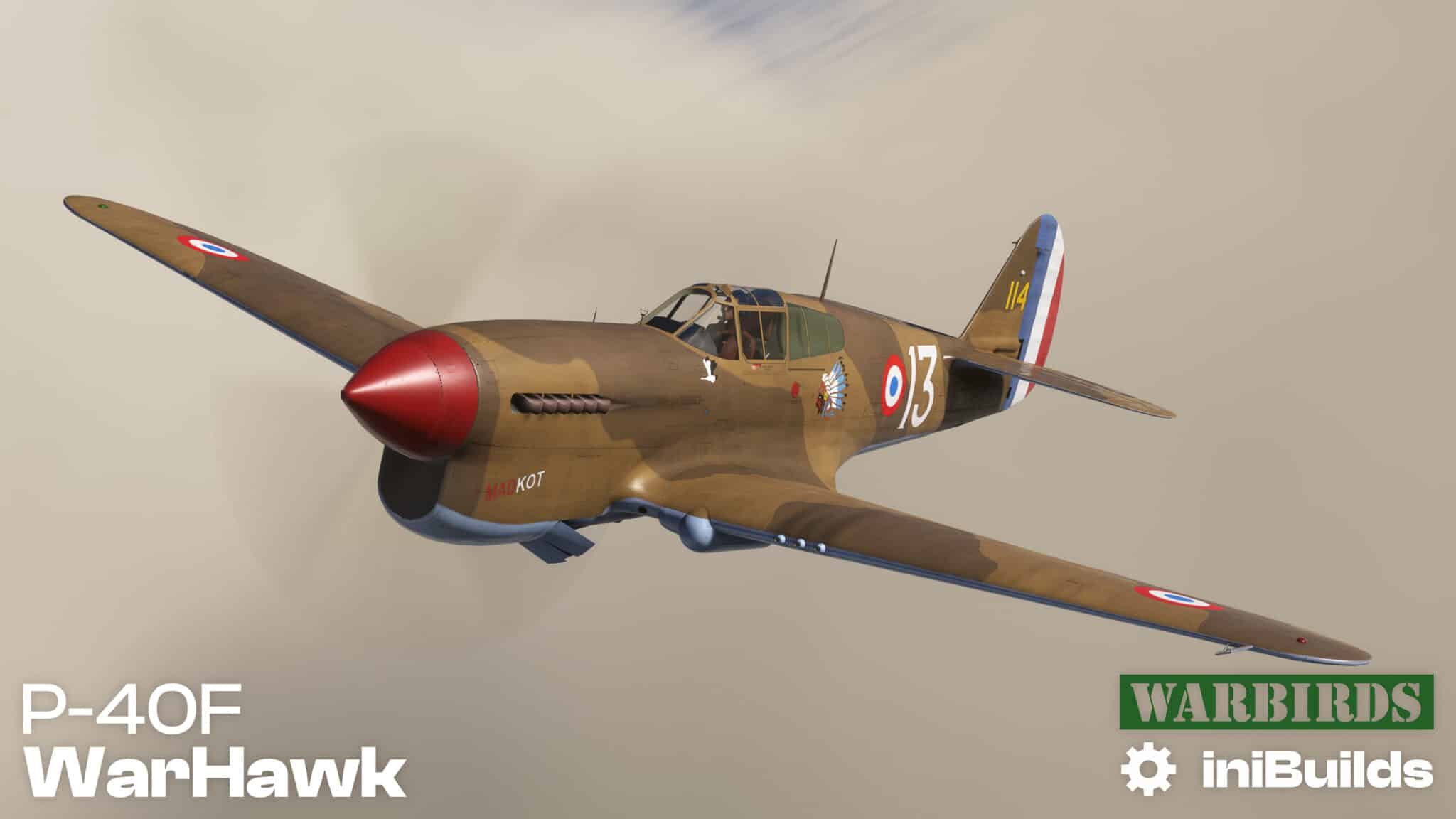 iniBuilds – P40-F Warhawk MSFS – simFlight