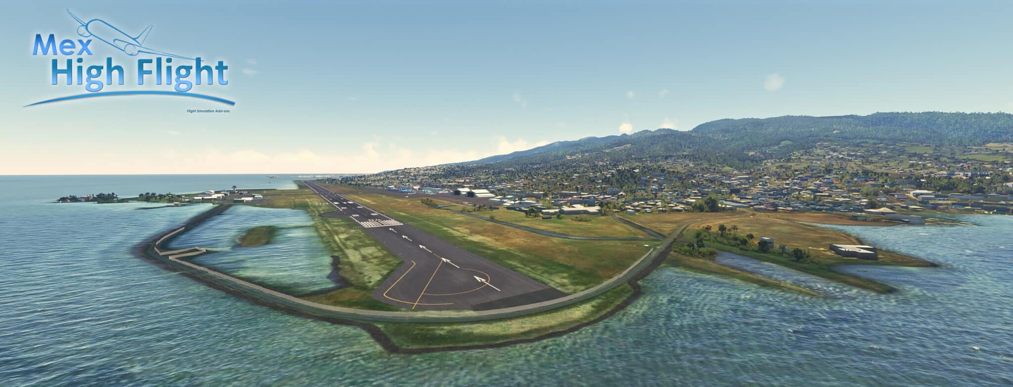 Mex High Flight – NTAA Tahiti Faa’a International MSFS – simFlight