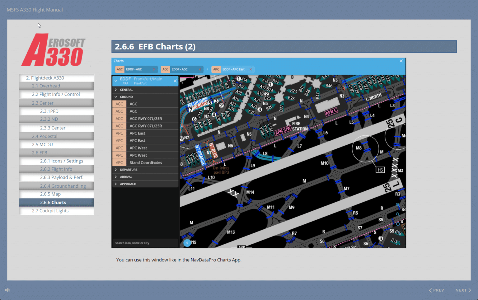 Aerosoft – A330 MSFS Preview of the eManual Covering the EFB – simFlight