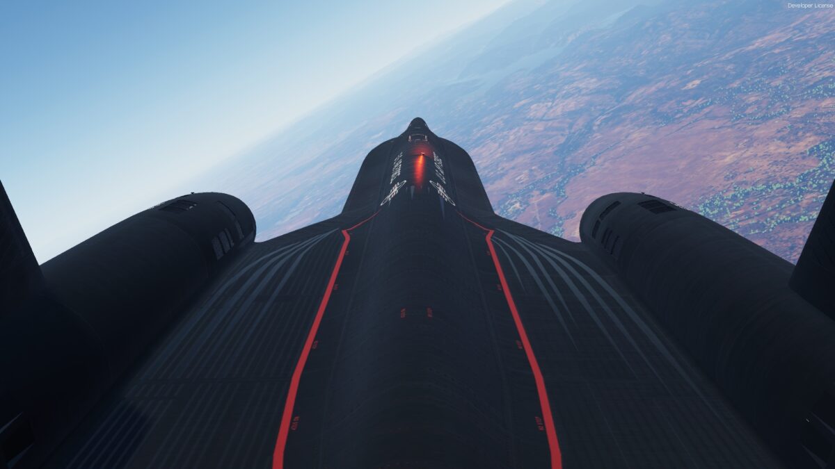Glowingheat – Lockheed SR-71A Blackbird FSX P3D – simFlight