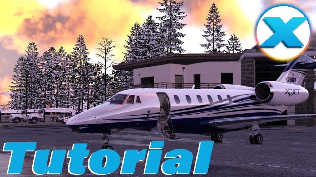 [Video] X-Plane 12 – Free Demo with Citation X and Tutorial – simFlight