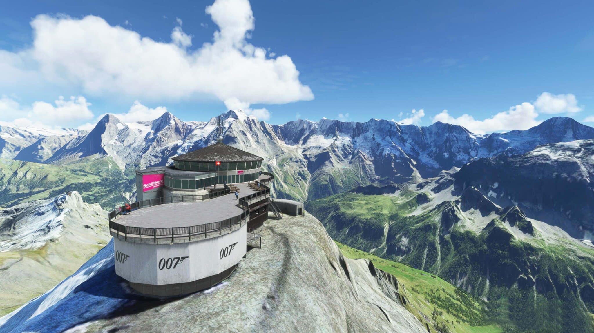 Spinoza – Schilthorn Piz Gloria MSFS – Bond 007 – simFlight