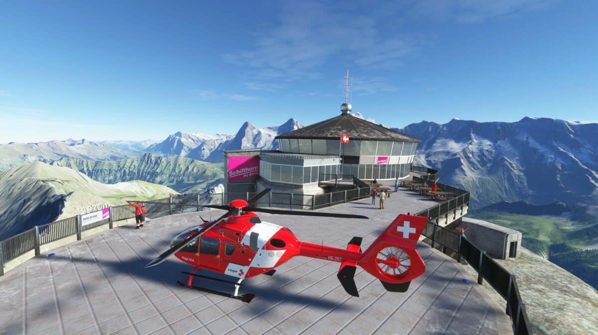 Spinoza – Schilthorn Piz Gloria MSFS – Bond 007 – simFlight