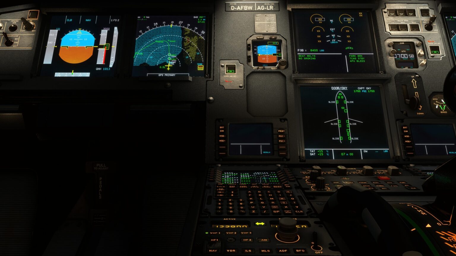 FlyByWire Simulations – A32NX MSFS Cockpit Lighting Improved – simFlight