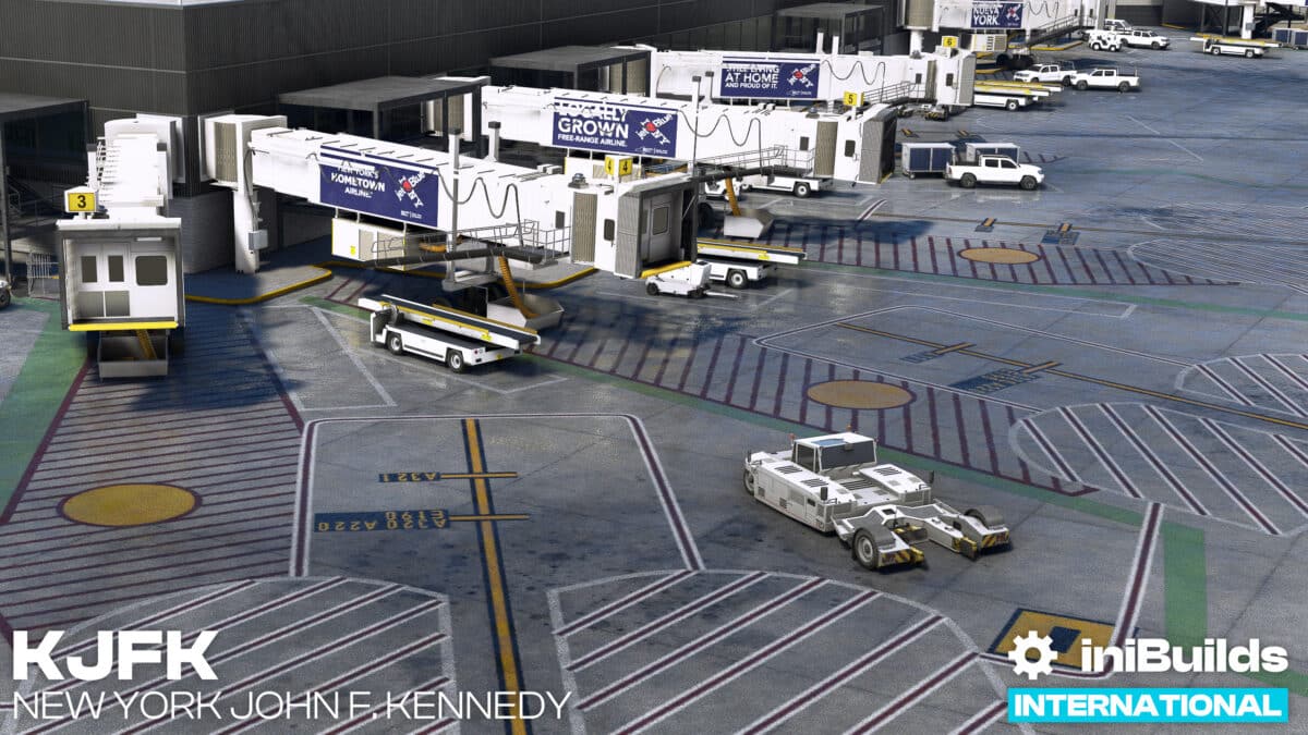 IniBuilds – New York John F. Kennedy KJFK MSFS Released at simMarket ...