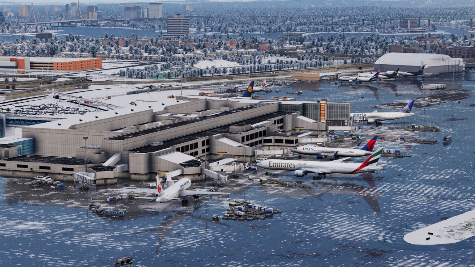 Freeware : ShortFinal Design – KBOS Boston Update v2.1 X-Plane 11/12 ...