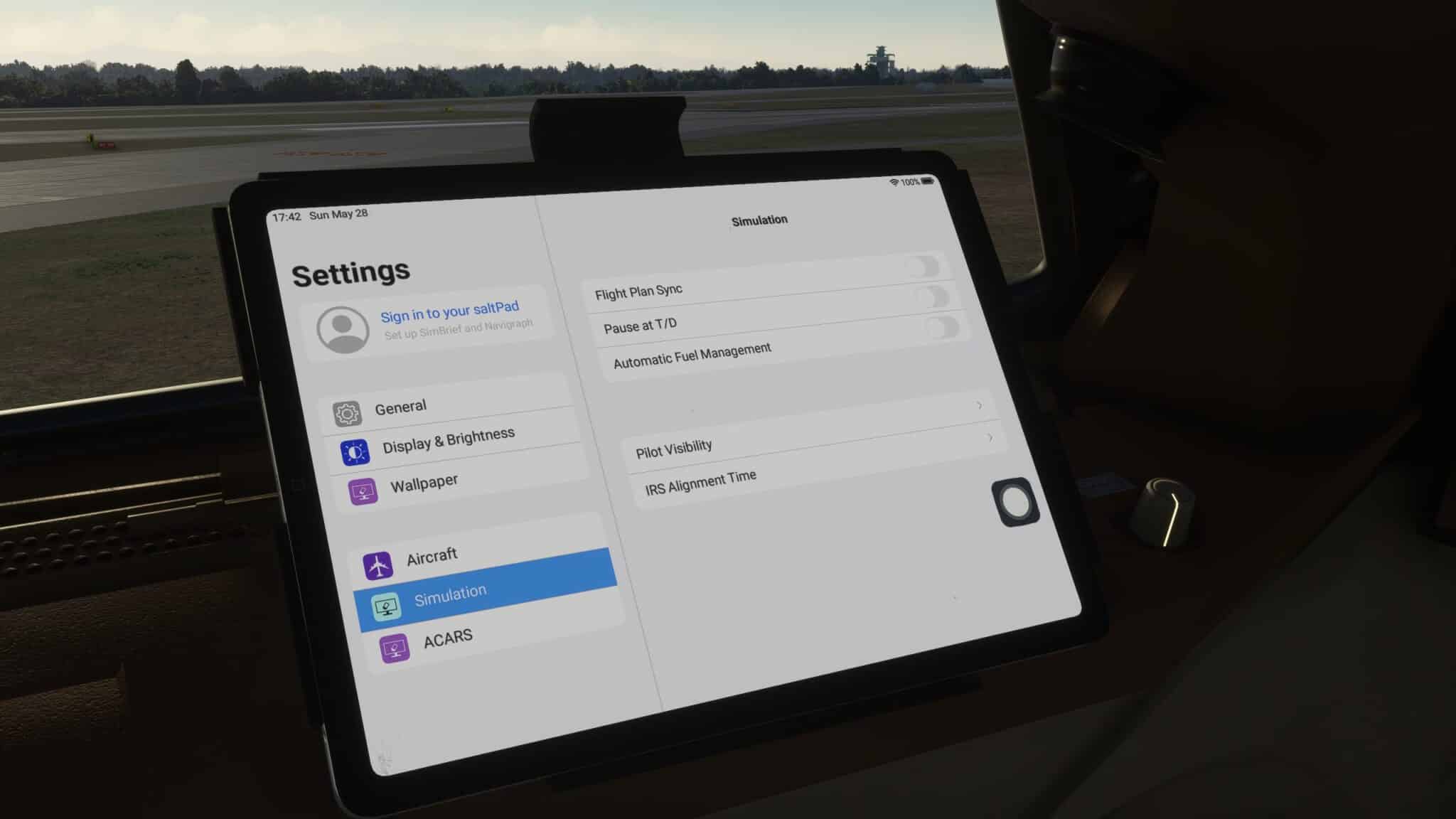 Salty Simulations – 747-8i Mod EFB in Development for MSFS – simFlight