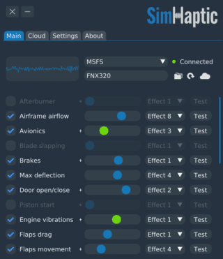 RKapps – SimHaptic MSFS X-Plane 11/12 – simFlight