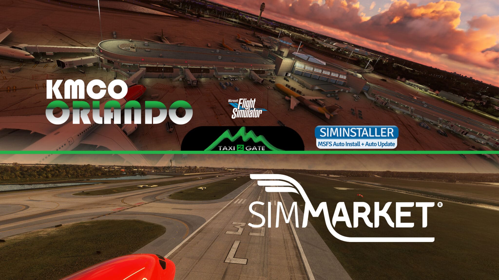 Taxi2Gate – KMCO Orlando Intl Airport MSFS – simFlight