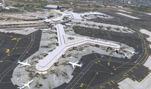 Review: Drzewiecki Design KEWR NEWARK LIBERTY International Airport v1 ...