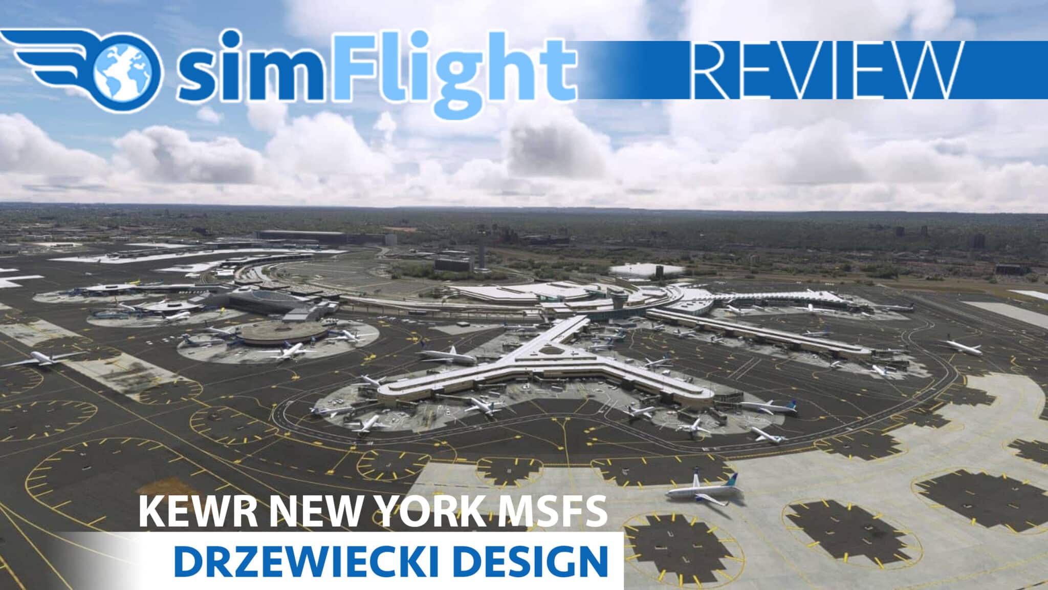Review: Drzewiecki Design KEWR NEWARK LIBERTY International Airport v1 ...
