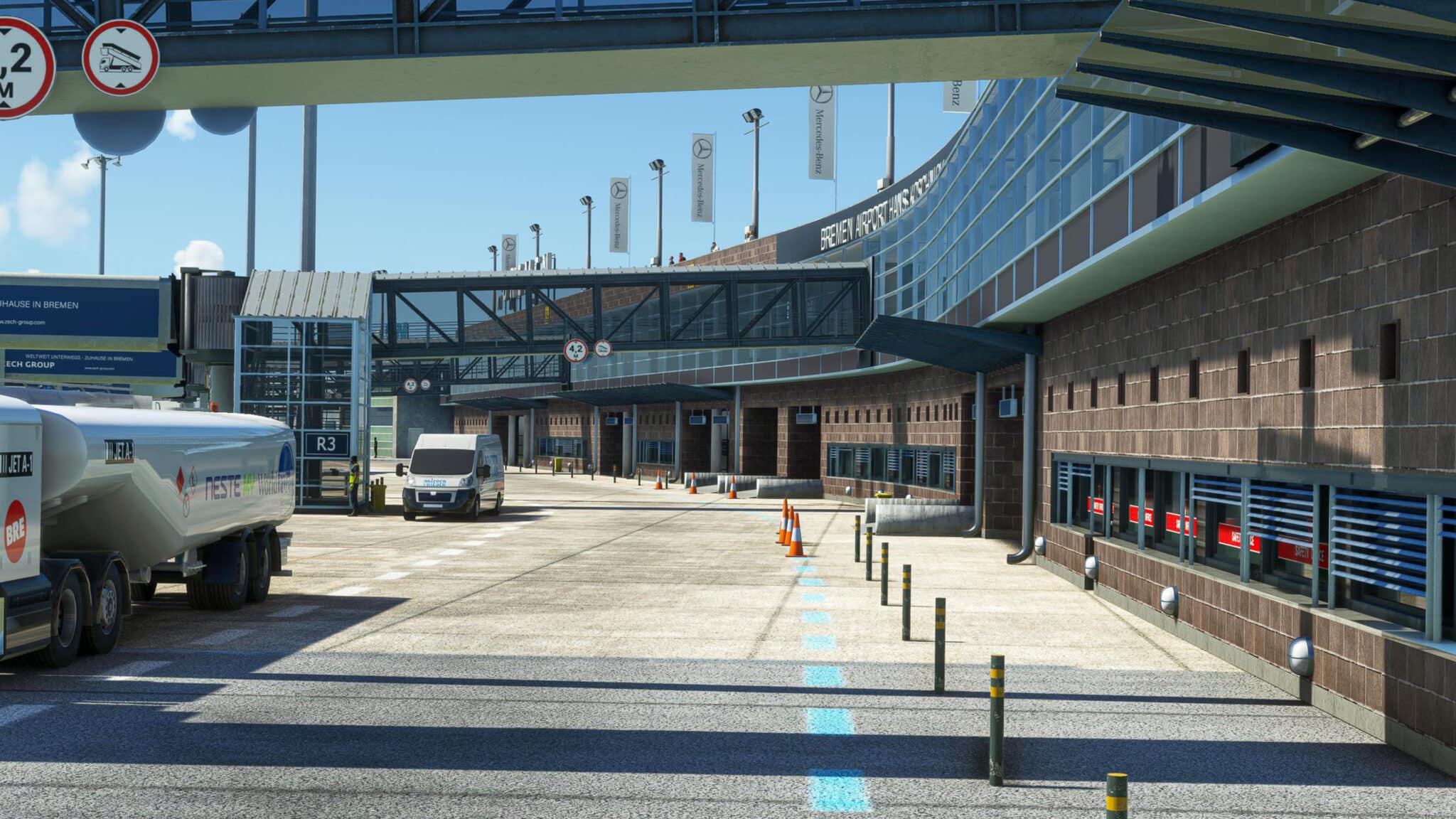 Beautiful Model of the World – EDDW Bremen Airport MSFS 04 – simFlight