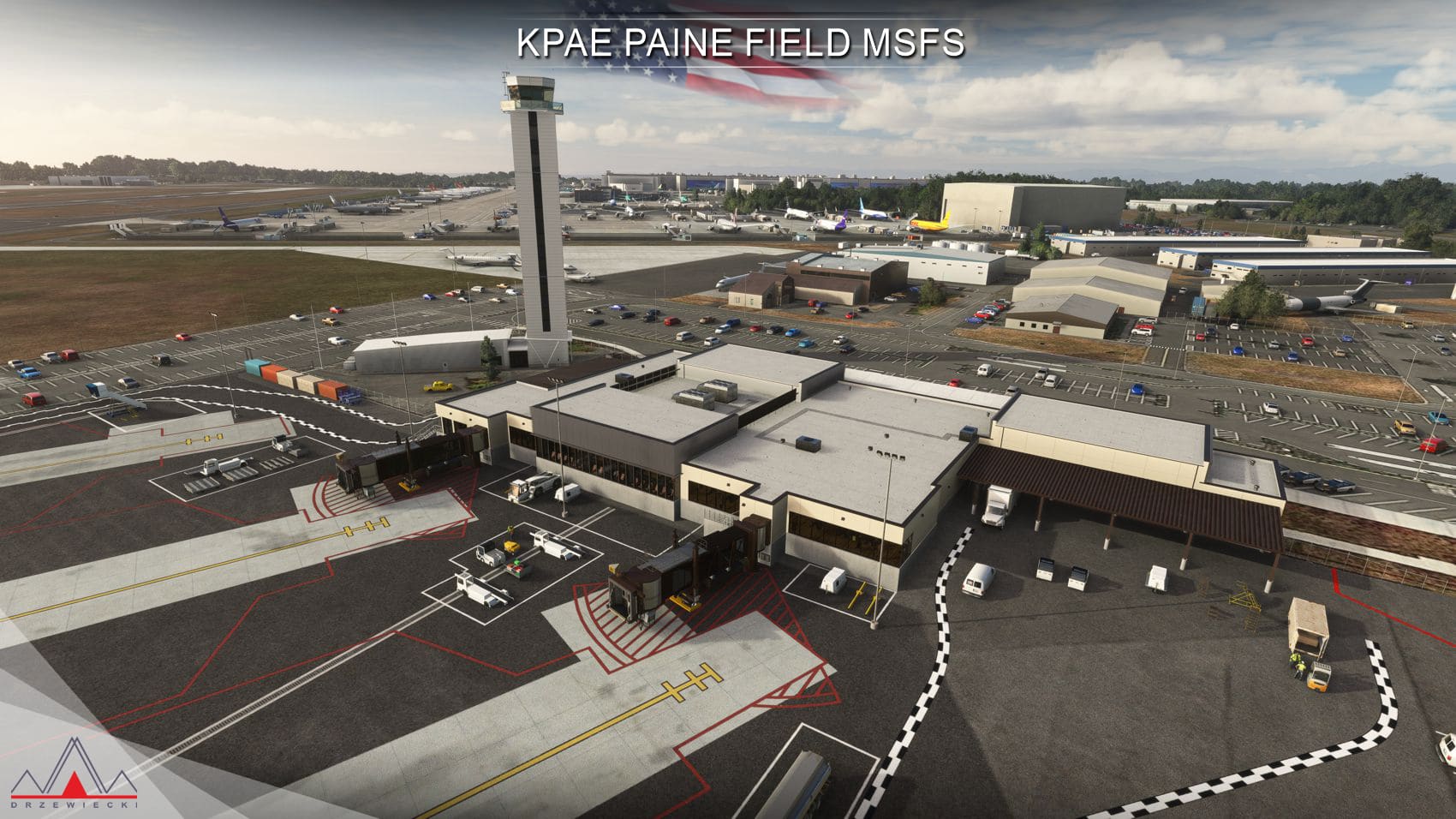 Drzewiecki Design – KPAE Paine Field MSFS – simFlight