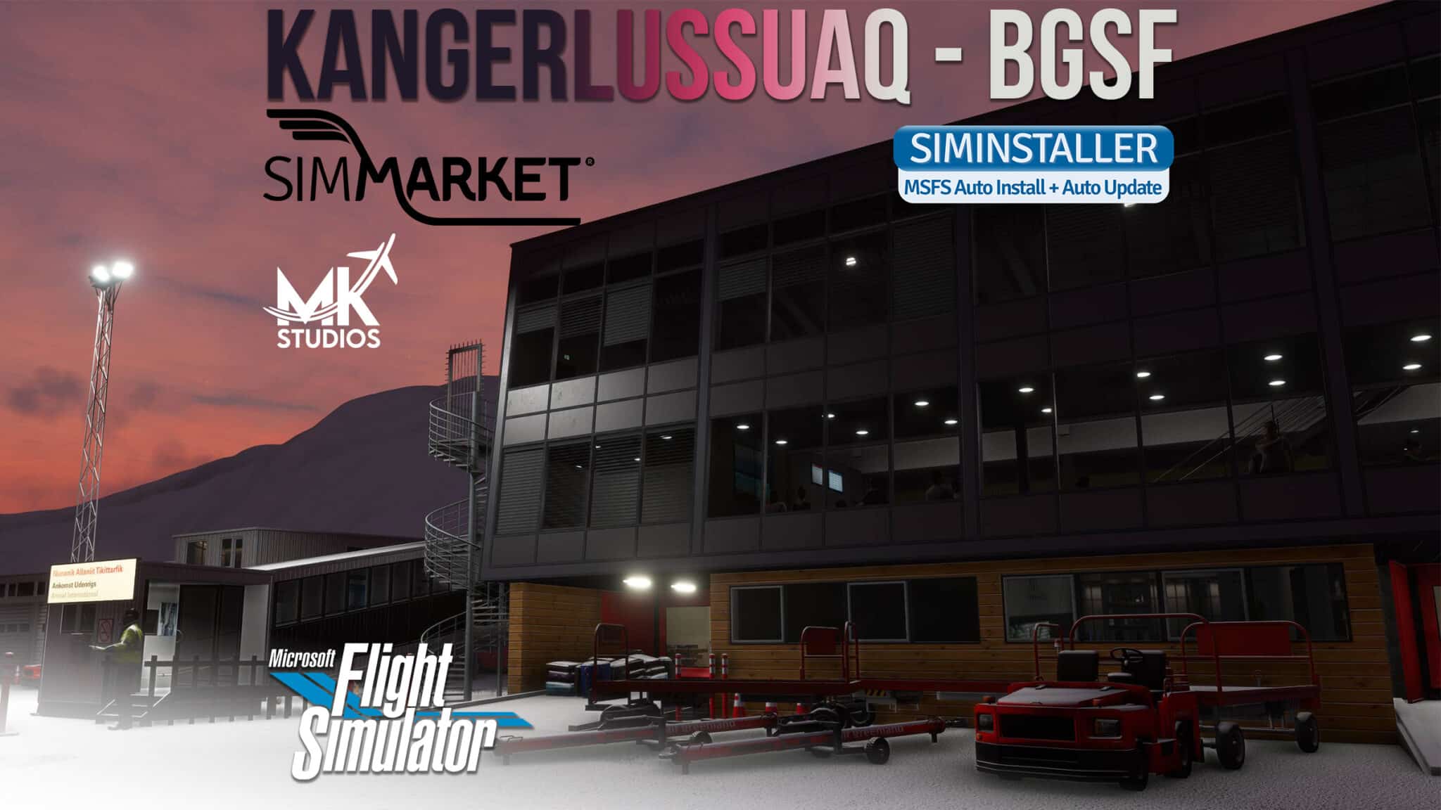 MK Studios – Kangerlussuaq Airport BGSF MSFS [Greenland] – simFlight