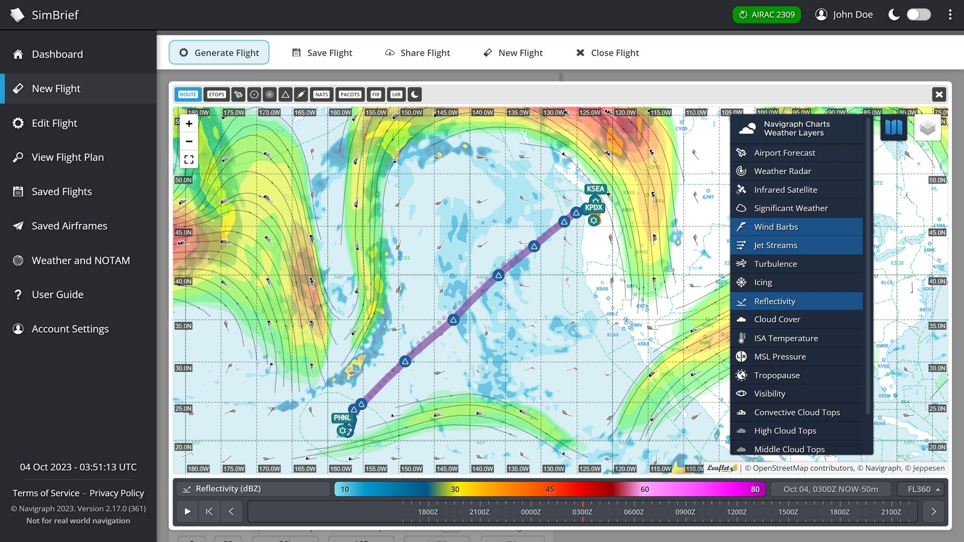 Navigraph – AIRAC Cycle 2310 – simFlight