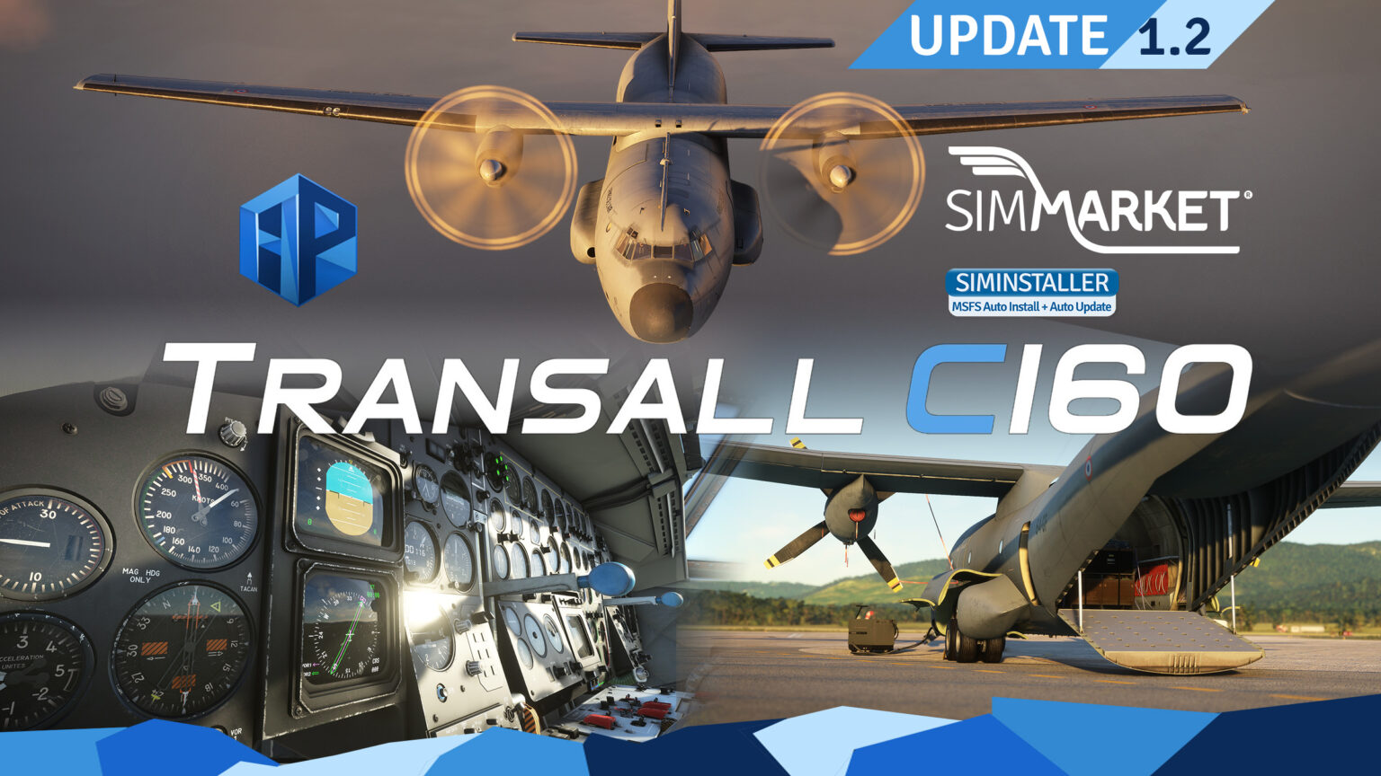 AzurPoly – C160 Transall MSFS Update 1.2 – simFlight