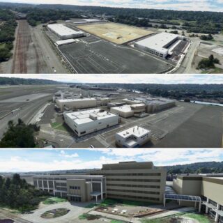 Drzewiecki Design – KBFI Boeing Field MSFS Progress – simFlight