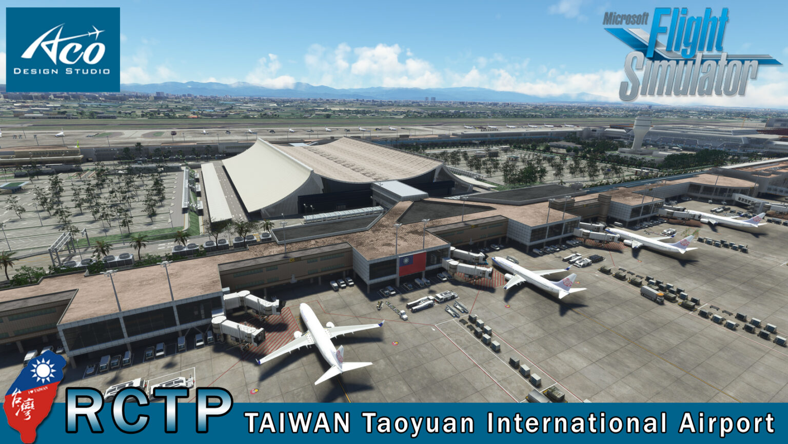 Aco Design Studio – RCTP Taiwan Taoyuan Intl Airport MSFS – simFlight