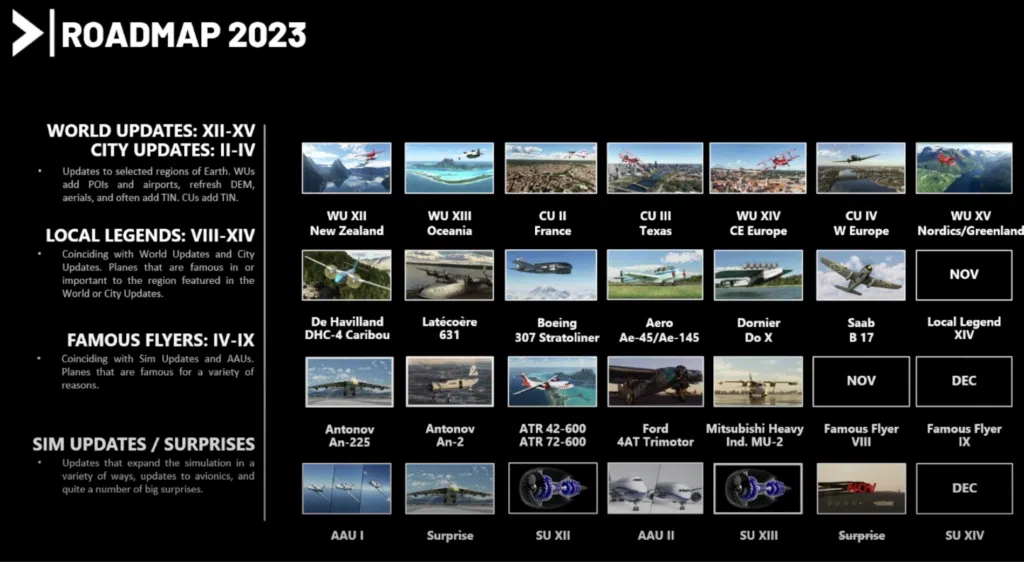 MSFS Developer Live Stream November 2023 – simFlight