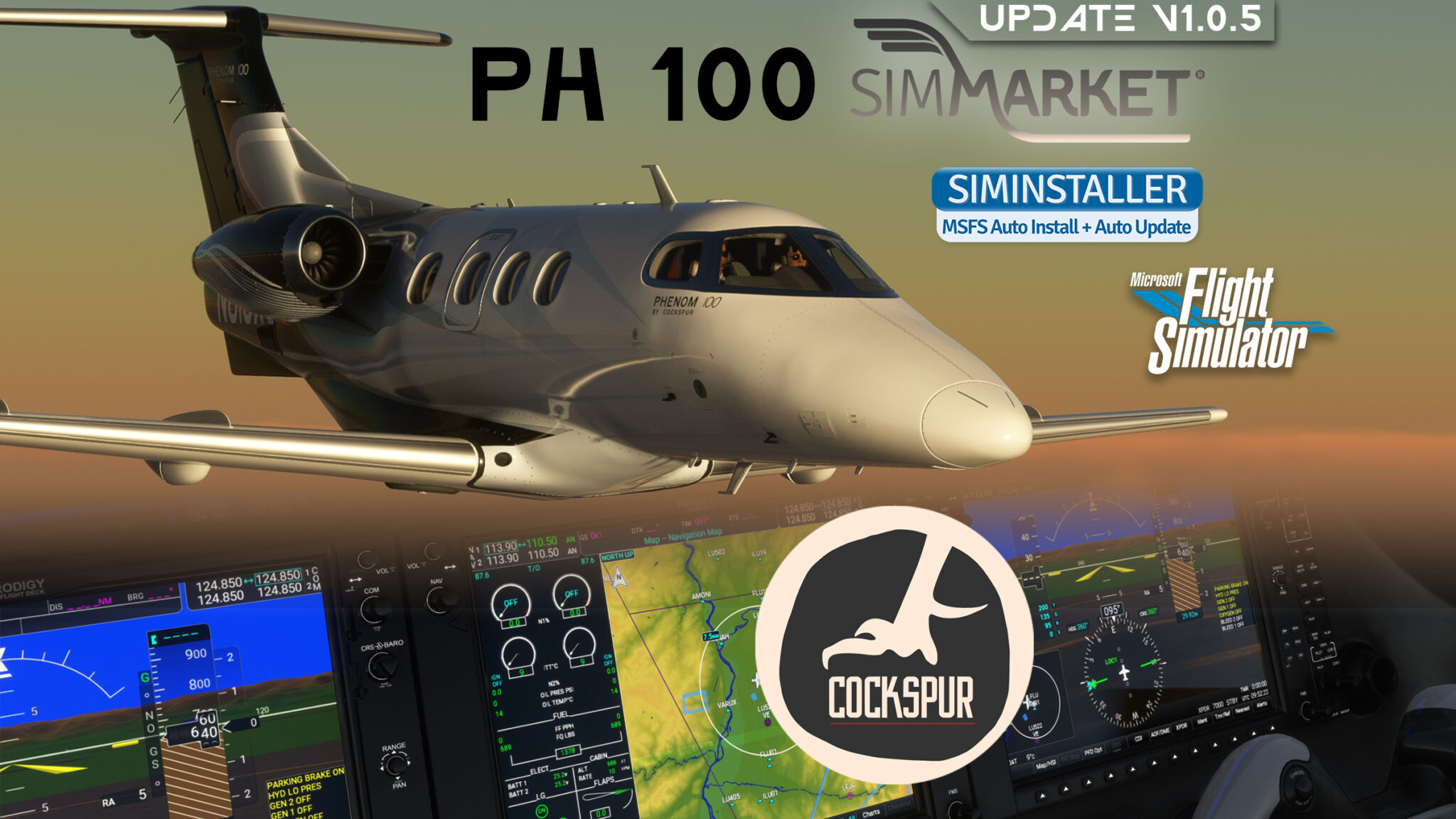Cockspur – PH100 MSFS Update v1.0.5 – simFlight