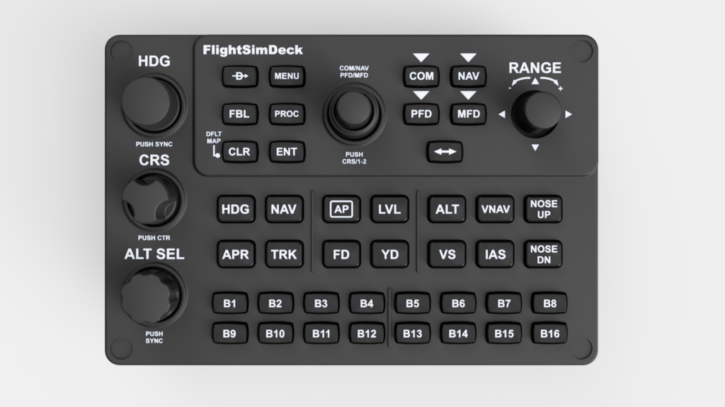 FlightSimDeck – Comprehensive Flight Sim Control Box – simFlight