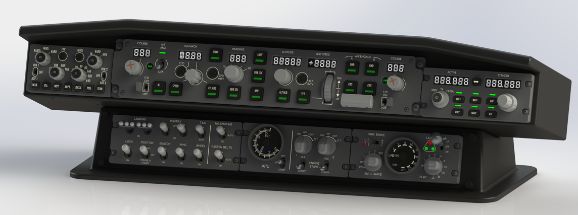 Cockpit-Master brand-new B737NG Module – simFlight