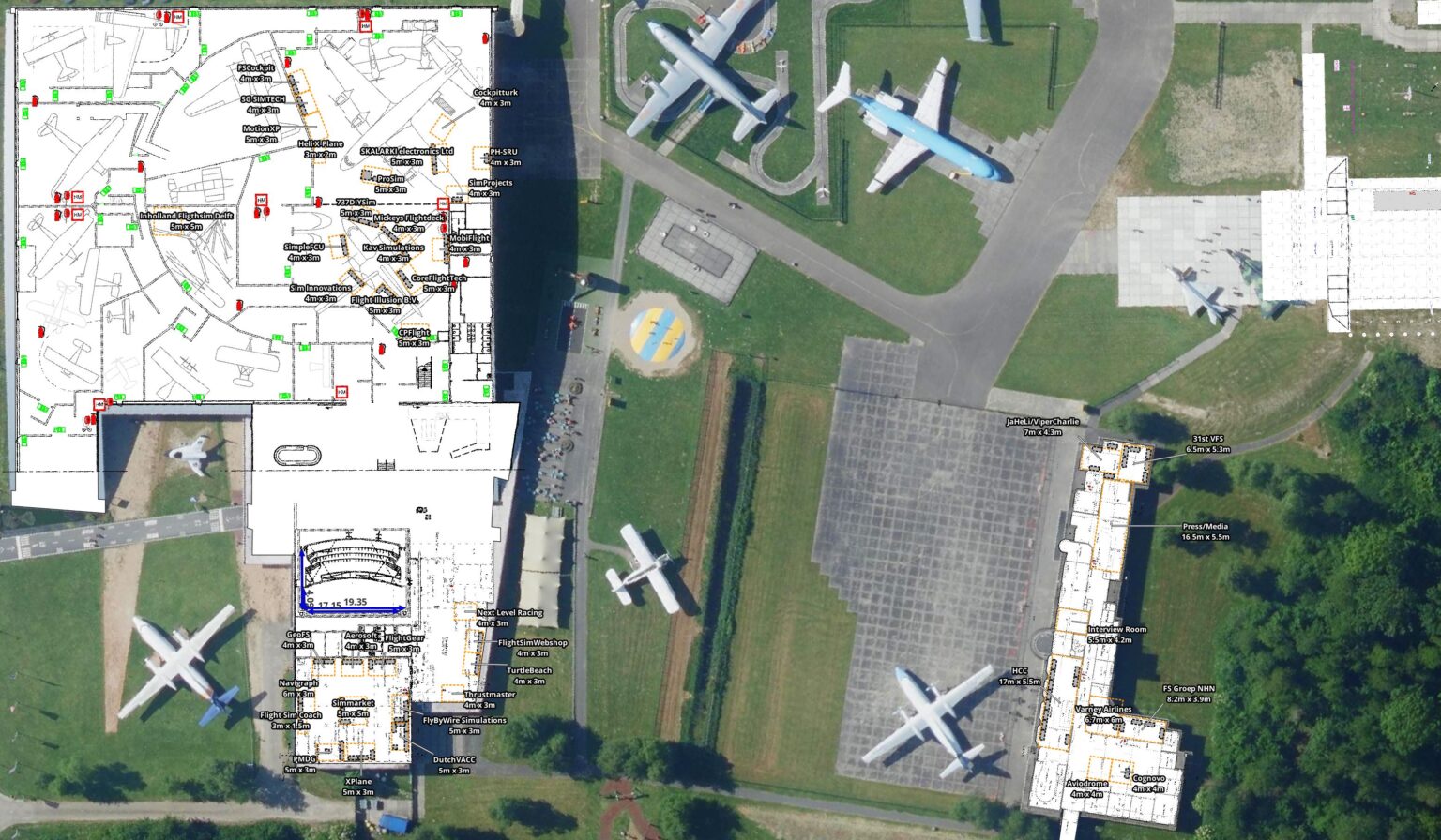 FSWeekend Floormap 2024 – simFlight