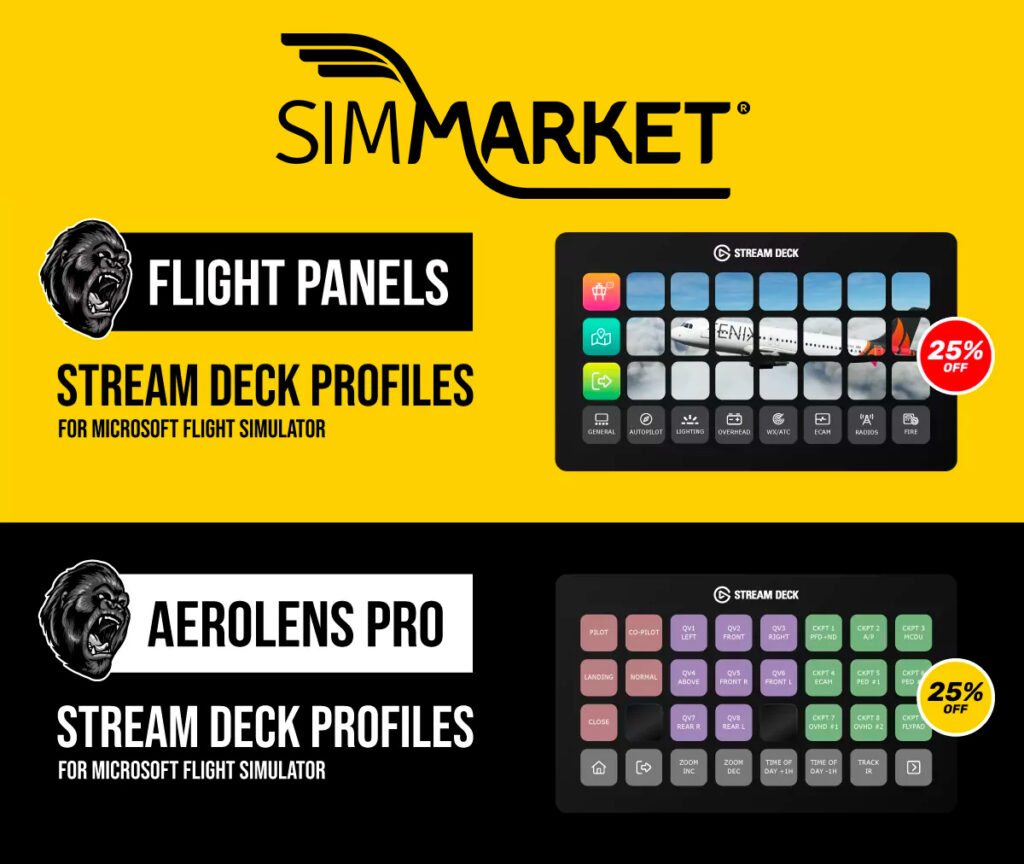 FSWeekend – Flight Panels Sale – simFlight