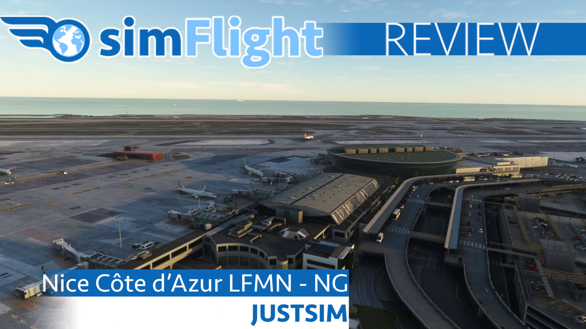 Review: JustSim – Nice Côte d’Azur Airport NG Series for MSFS – simFlight
