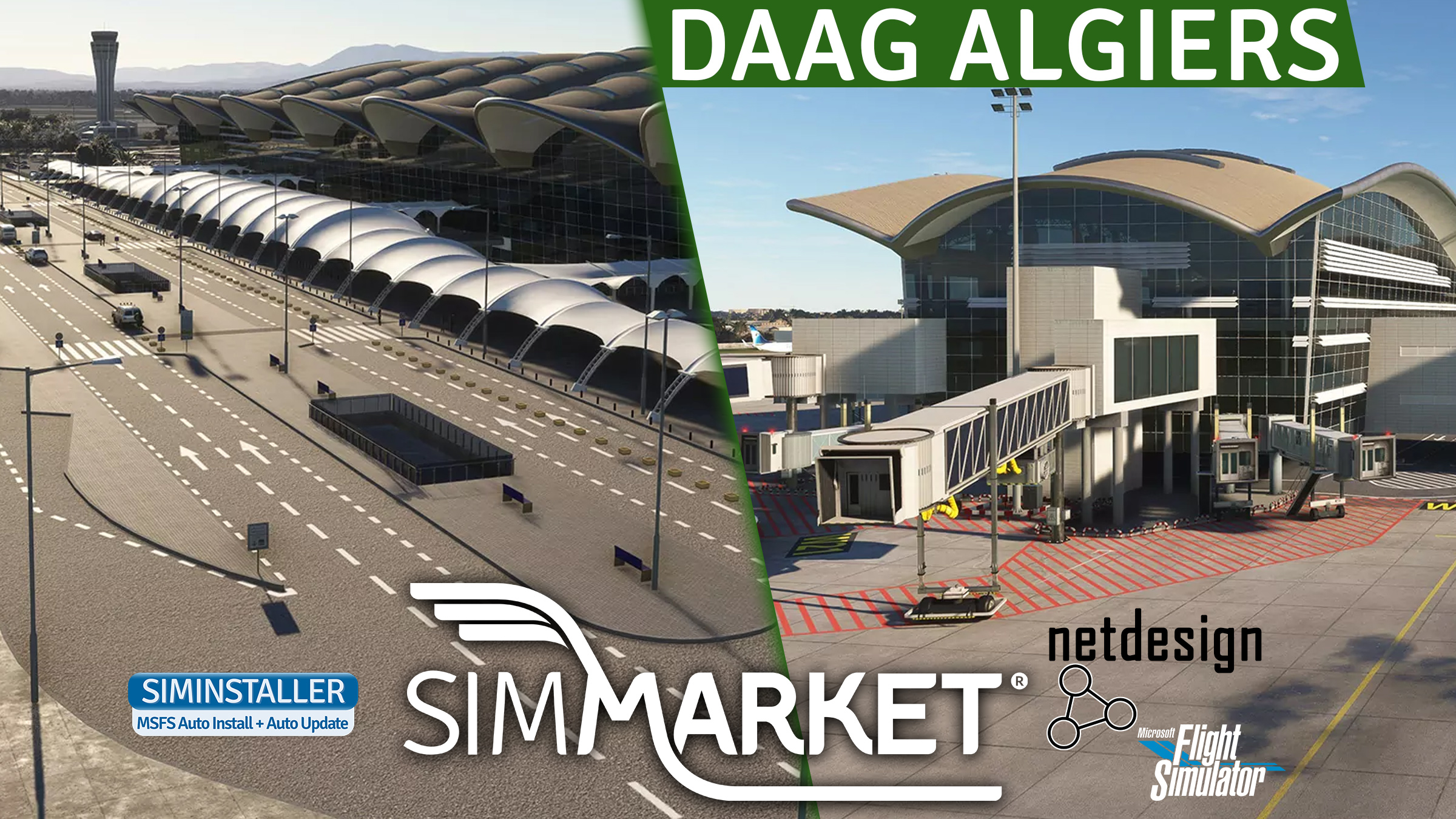 Netdesign – DAAG Algiers Houari Boumediene MSFS at SIMMARKET – simFlight