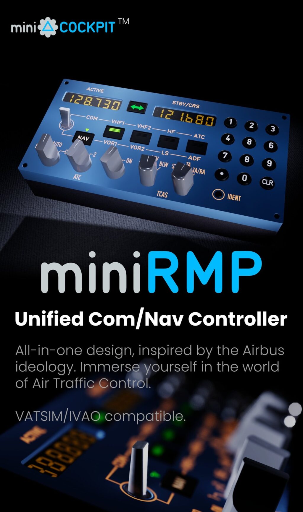 miniCockpit – miniFCU Officlal Support for Fenix A320 MSFS – Product ...