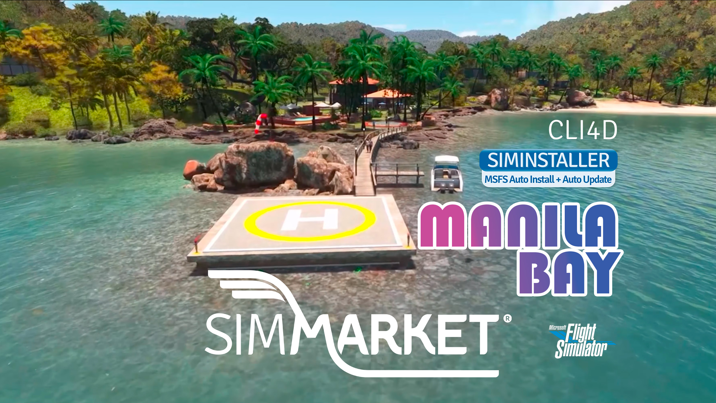 CLI4D Designs – Manila Bay Philippines MSFS – simFlight