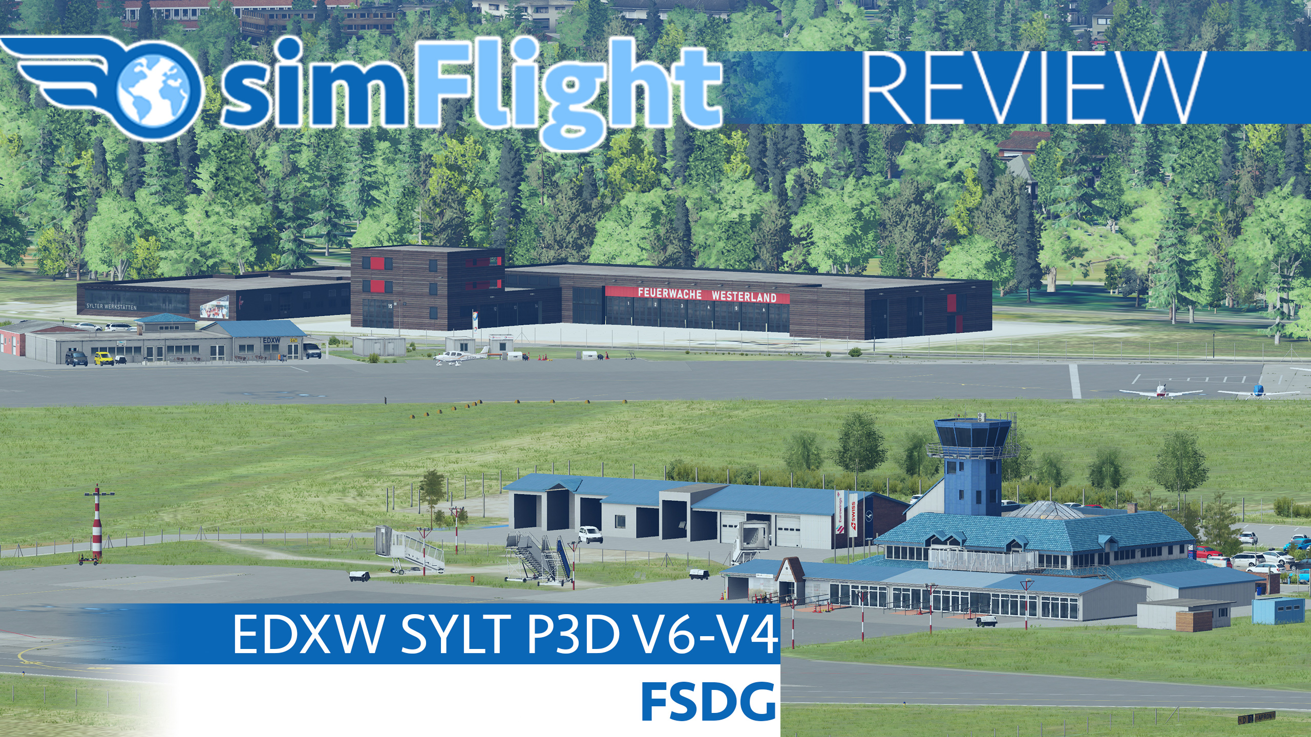 Review : FSDG – Sylt P3D v6/v4 – simFlight