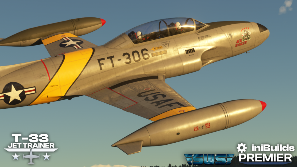 SimWorks Studios and iniBuilds – T-33 Jet Trainer MSFS Announced – simFlight