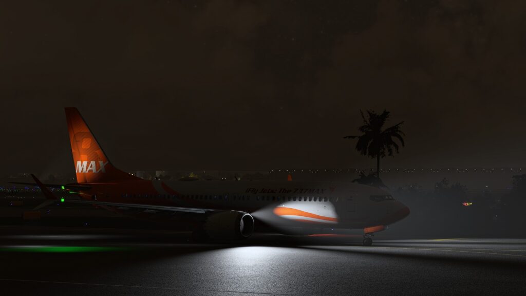 Flight 1 – iFly 737 MAX8 MSFS External Model and Night Effects Preview ...