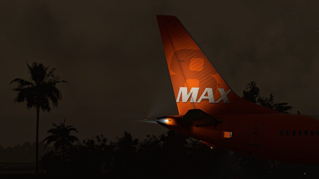 Flight 1 – iFly 737 MAX8 MSFS External Model and Night Effects Preview ...