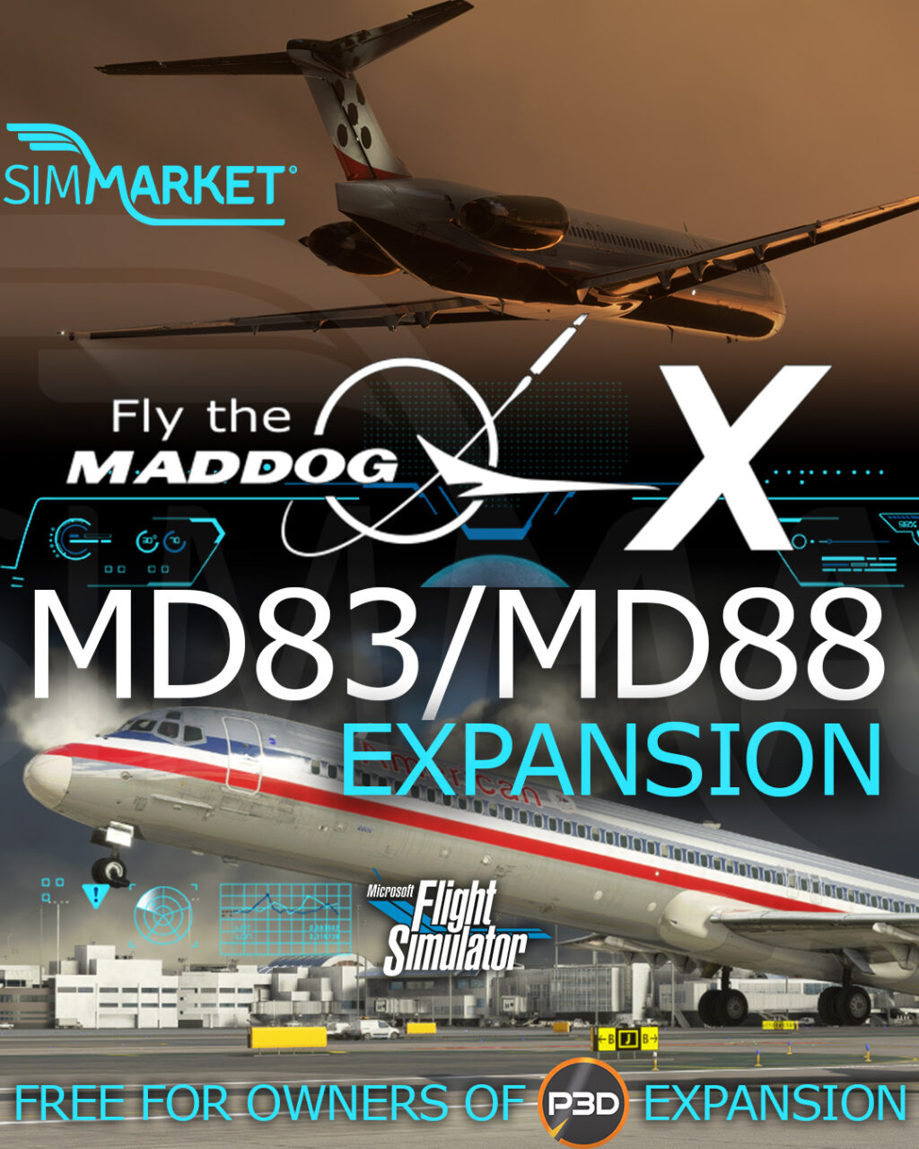 Fly the Maddog X MSFS Update – ACARS/CPDLC Support with SayIntentions.ai – simFlight