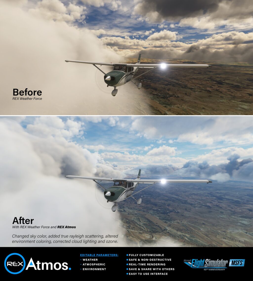 REX – Announcement of Upcoming Atmos MSFS – simFlight