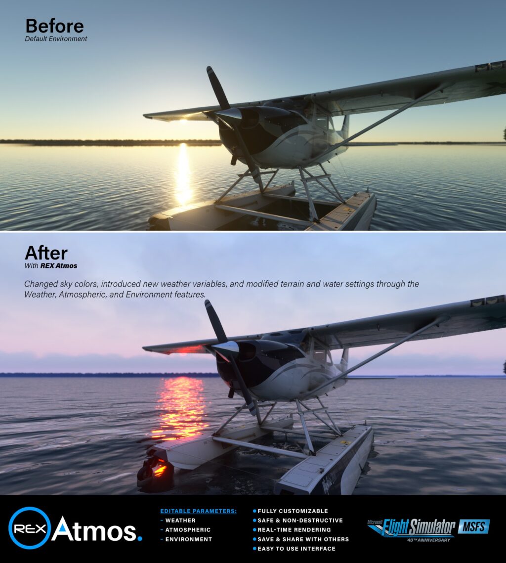 REX – Announcement of Upcoming Atmos MSFS – simFlight