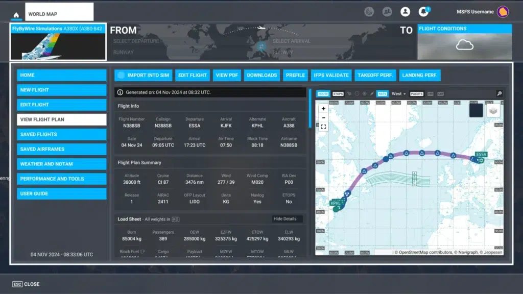 Navigraph – AIRAC Cycle 2411 – simFlight