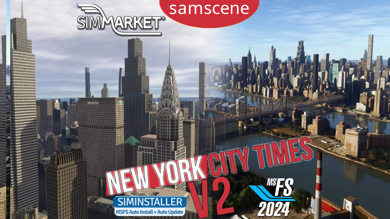 SamScene – New York City Times V2 MSFS2024 – simFlight