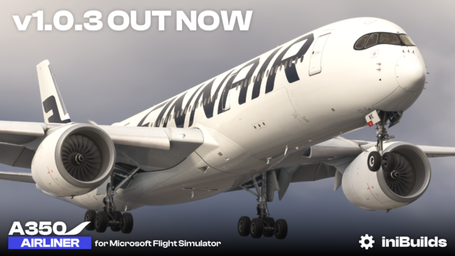iniBuilds A350 – Update v1.0.3 – simFlight