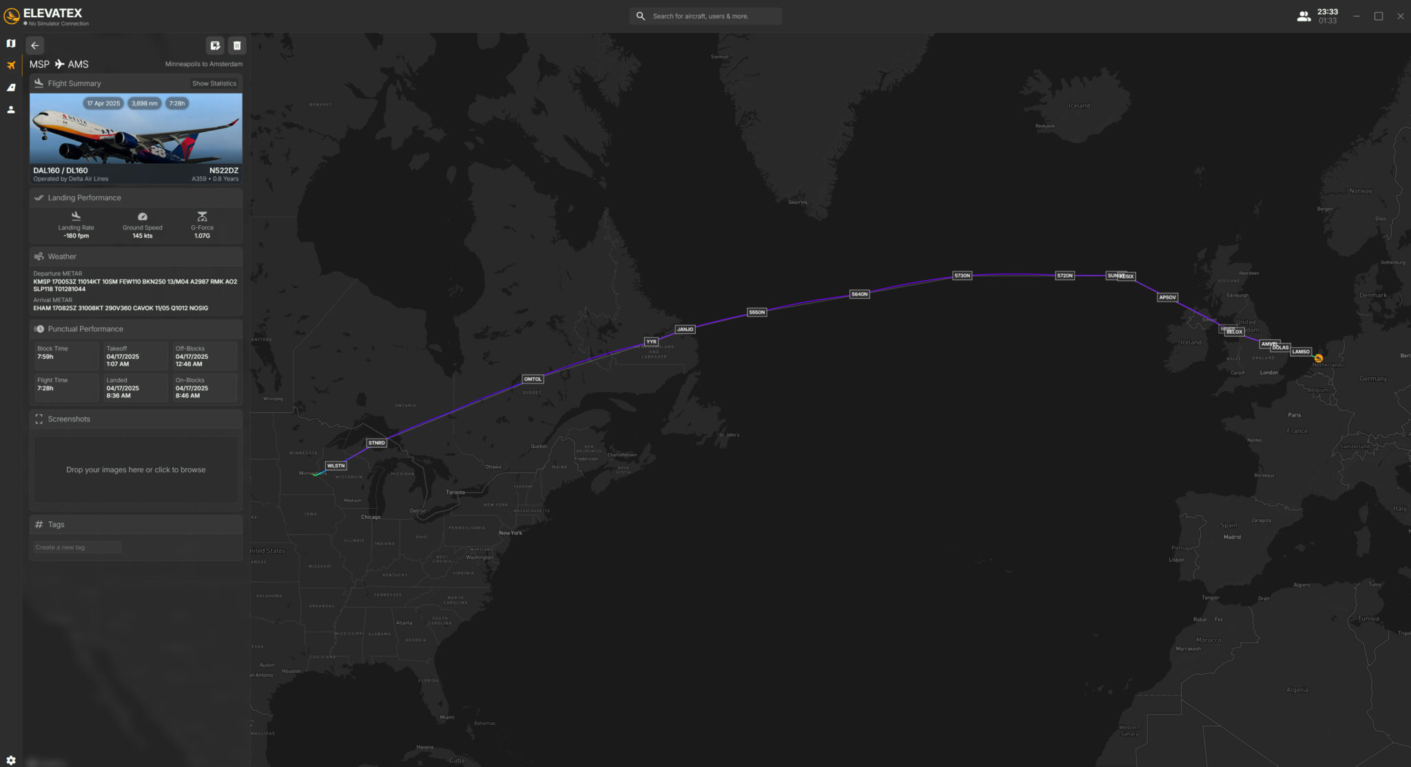 ELEVATEX – Beta v2025.5.62144 – simFlight