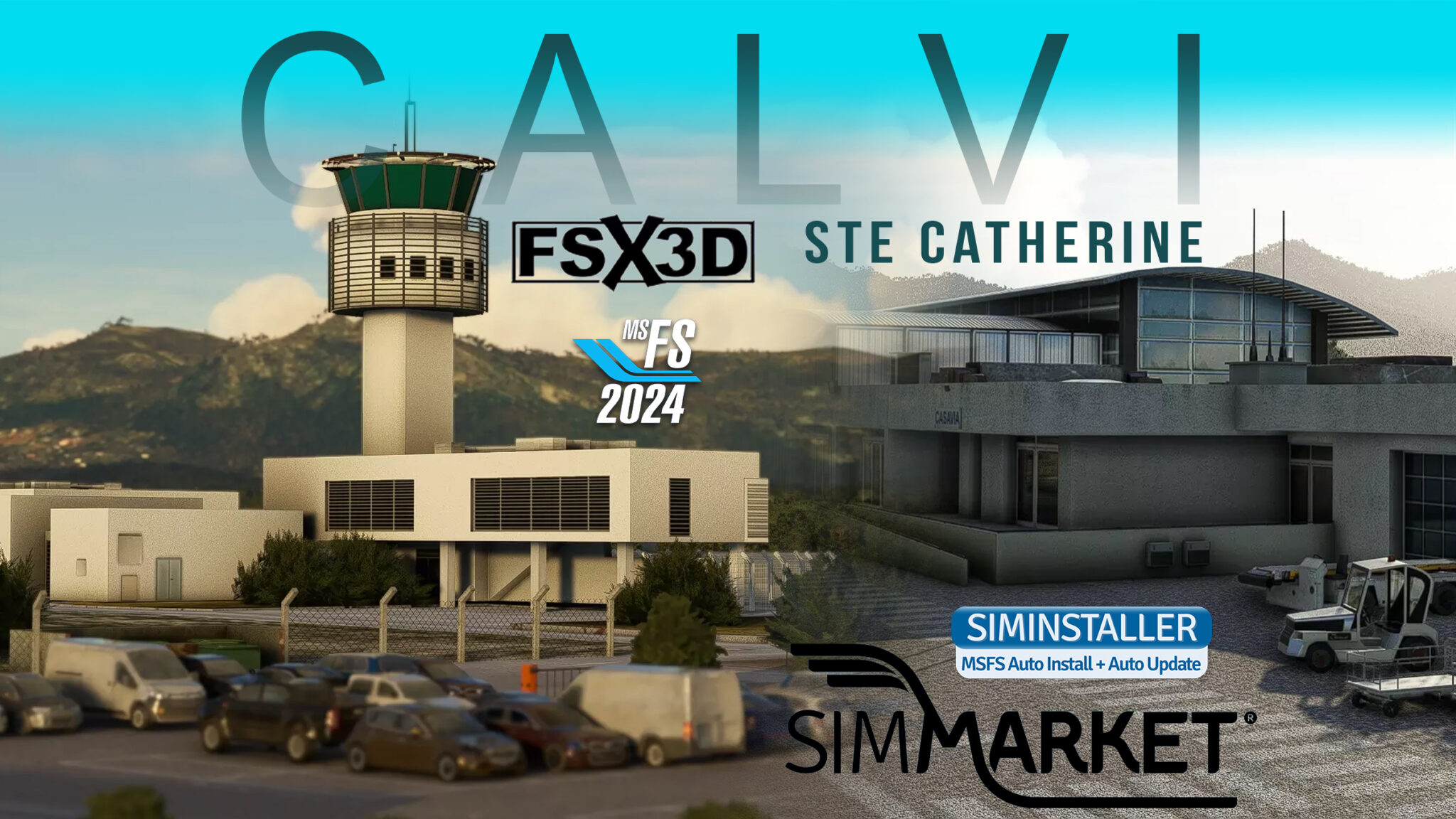 FSX3D – LFKC Calvi St-Catherine MSFS24 – simFlight