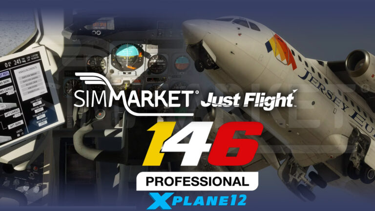 The Legendary Whisper Jet: Just Flight – 146 Professional XP12 Now Available at SIMMARKET ...