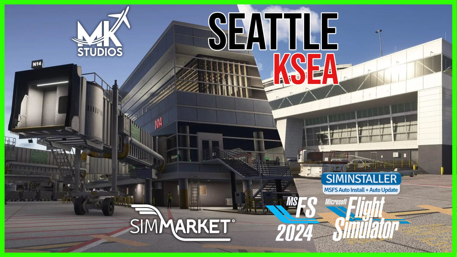 MK Studios – Seattle Airport KSEA MSFS24/20 – simFlight