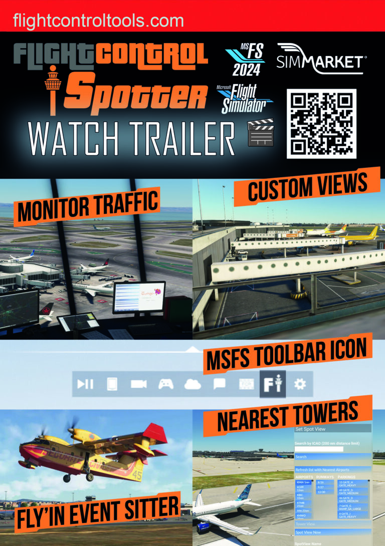FSexpo | FlightControlTools Unveils FlightControlSpotter for MSFS 2024/2020 at FSExpo 2025 ...