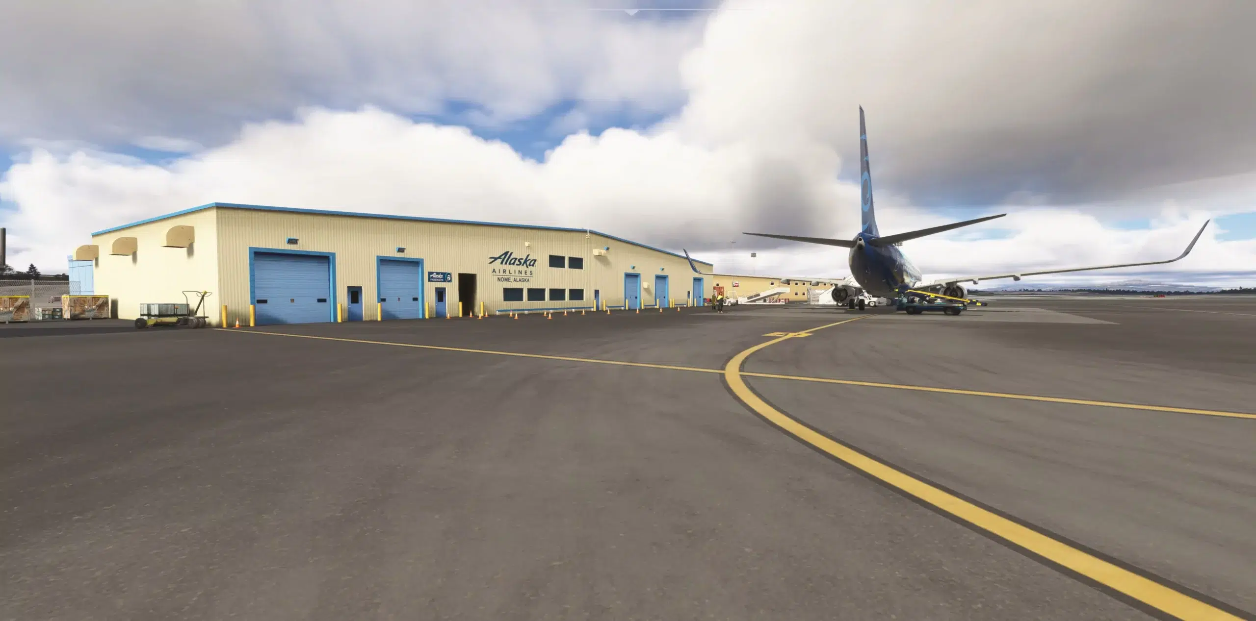 Realworld Scenery – Nome Airport (PAOM) MSFS24 – simFlight