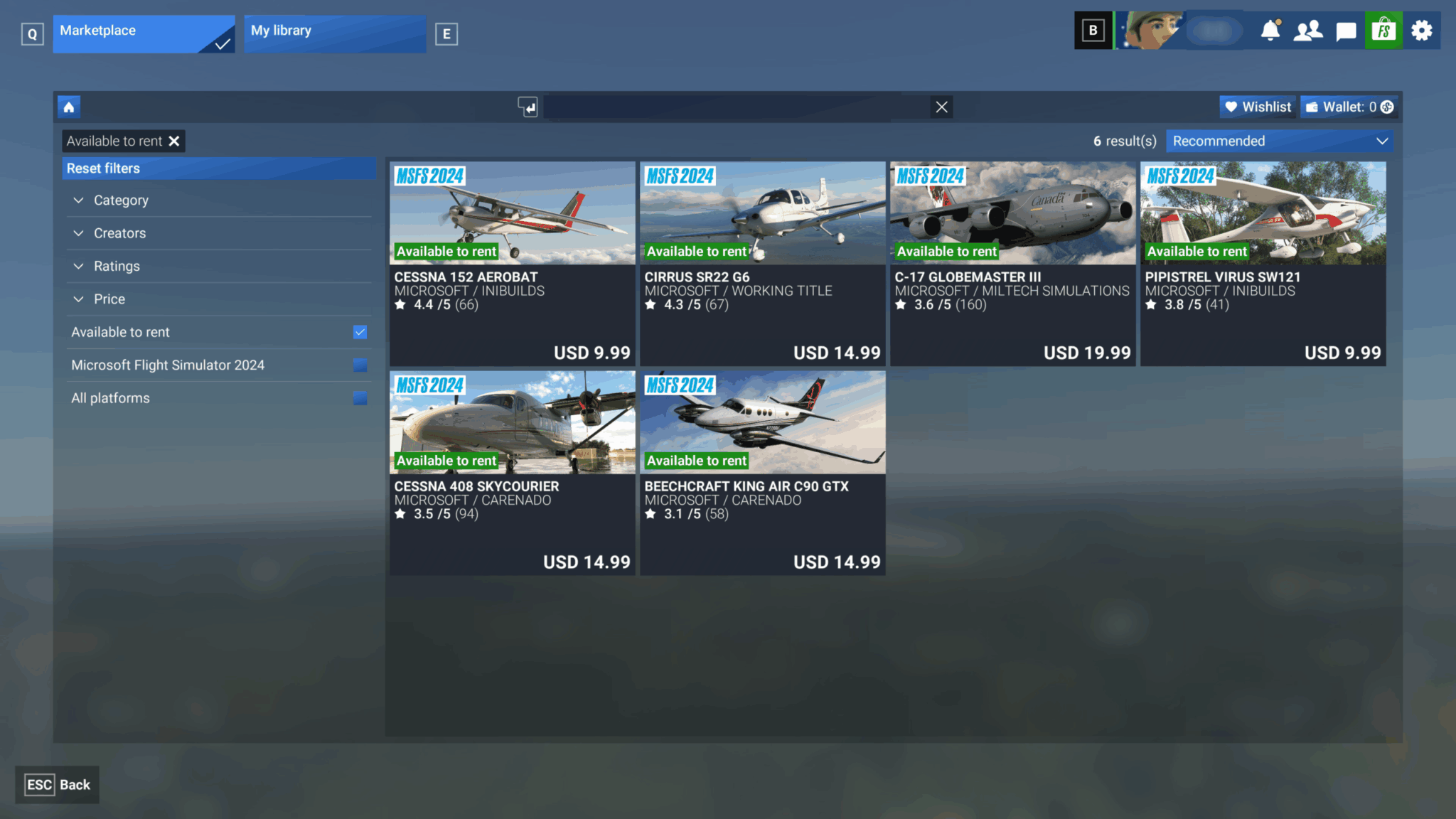 MSFS – Development Update July 10th, 2025 – simFlight