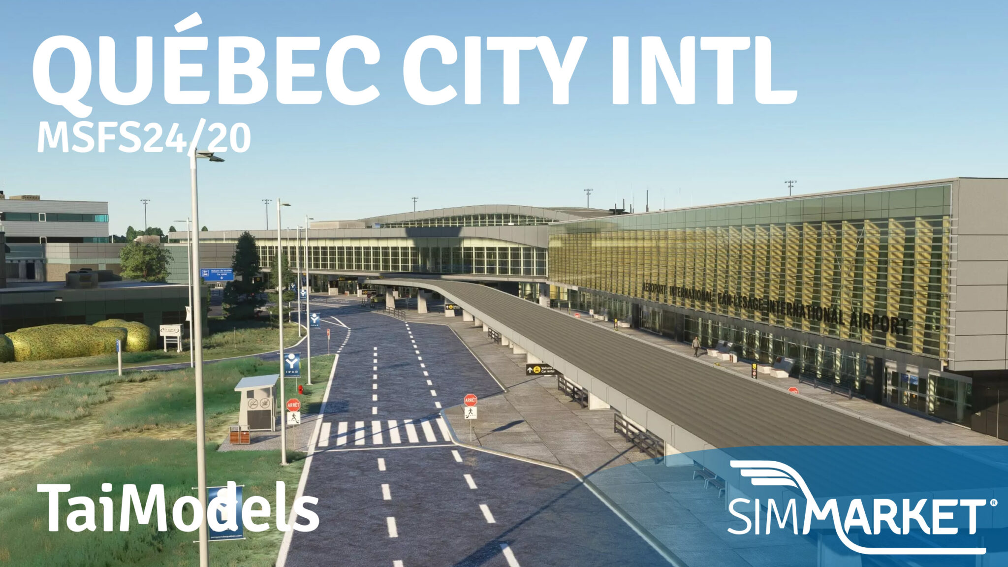 TaiModels – Québec City Int’l Airport MSFS20/24 – simFlight
